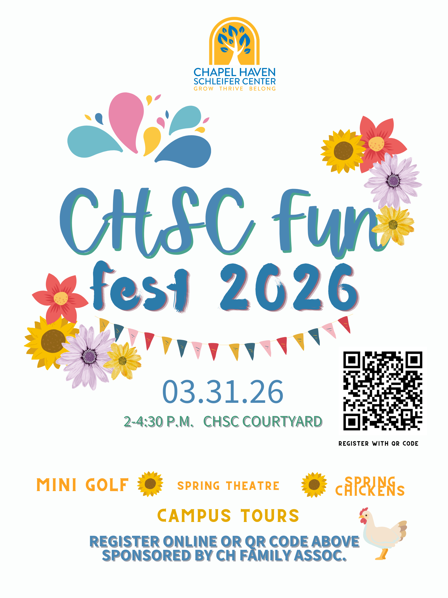 CHSC Fun Fest set for Tuesday, March 31 - Chapel Haven Schleifer Center